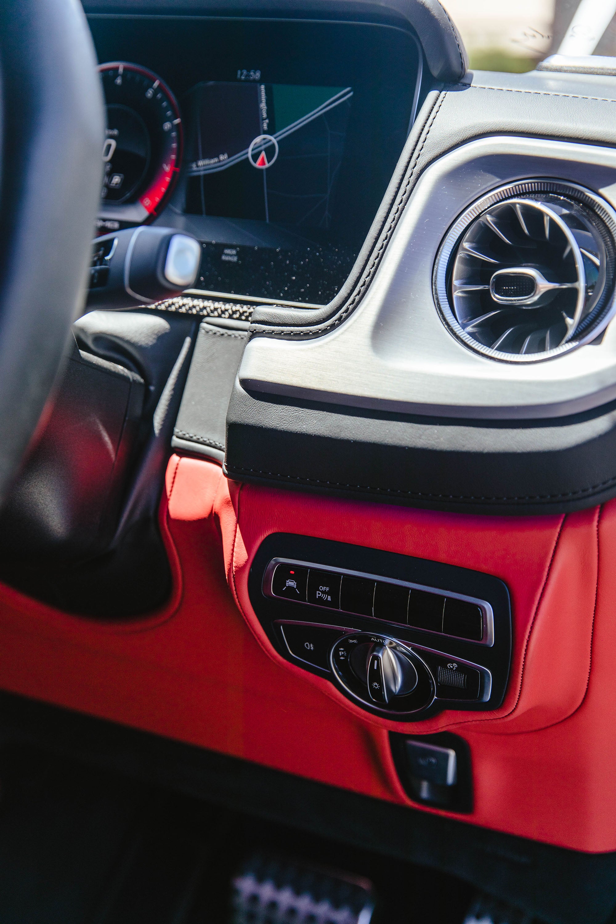 Mercedes G Wagon Hire | Red – Adelaide Luxury & Prestige